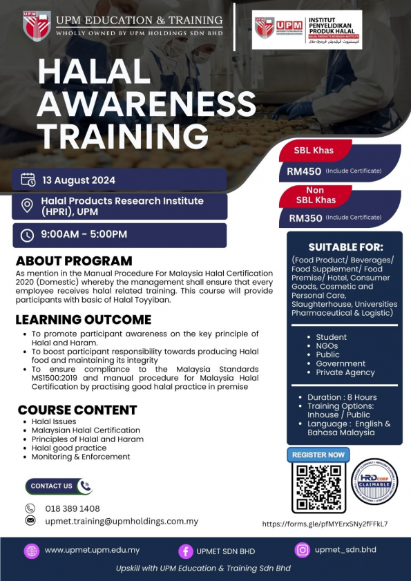 Halal Awareness Training